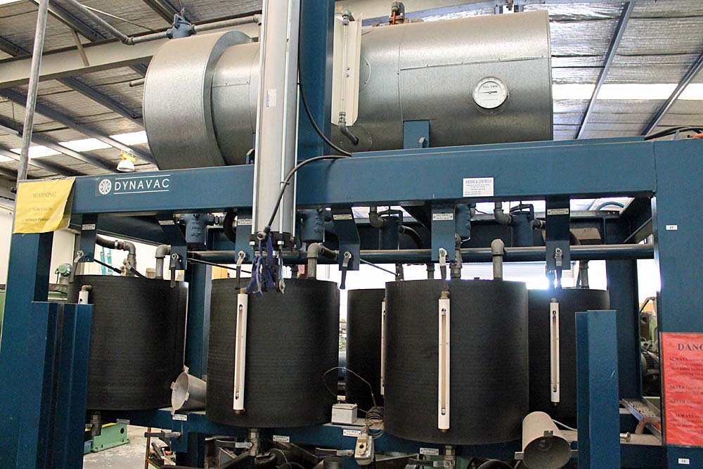 Dynavac vacuum tank - Newmac Equipment
